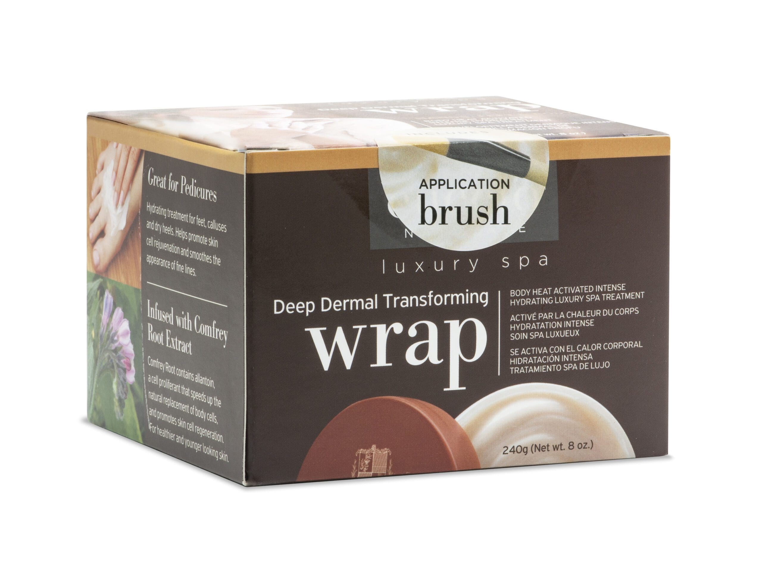 Deep Dermal Intense Hydration Transforming Wrap with brush 226g (8oz ...